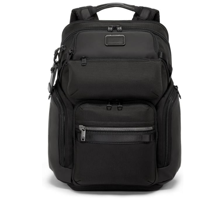 TUMI - Alpha Bravo Nomadic Backpack Fits up to 15" Laptop, Black ...