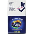 TUMS Extra Strength 750, Assorted Fruit Flavor, 12 Rolls, Fast Relief ...