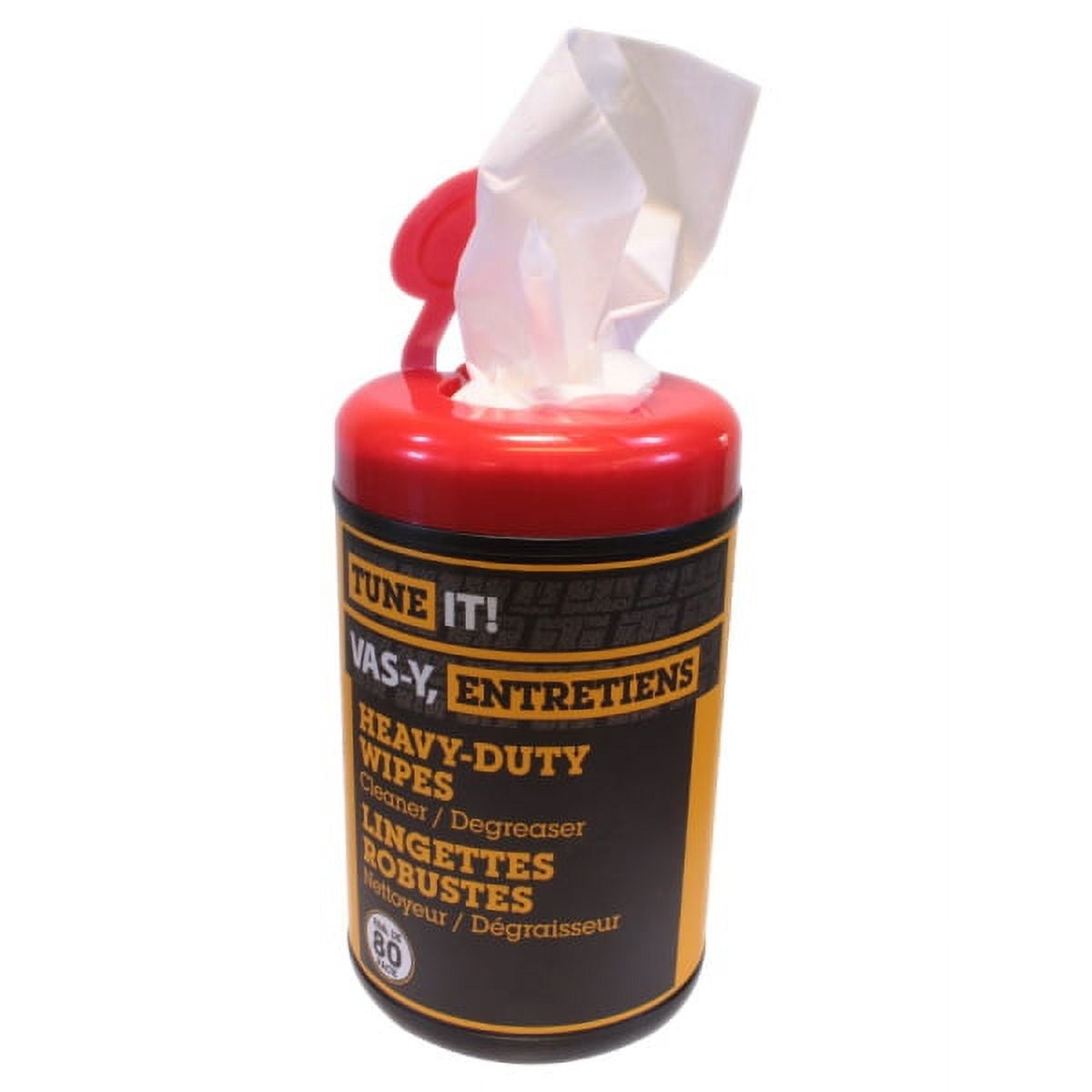 TUNE IT! Heavy Duty Wipes - Cleaner/Degreaser, 80pack - Walmart.com