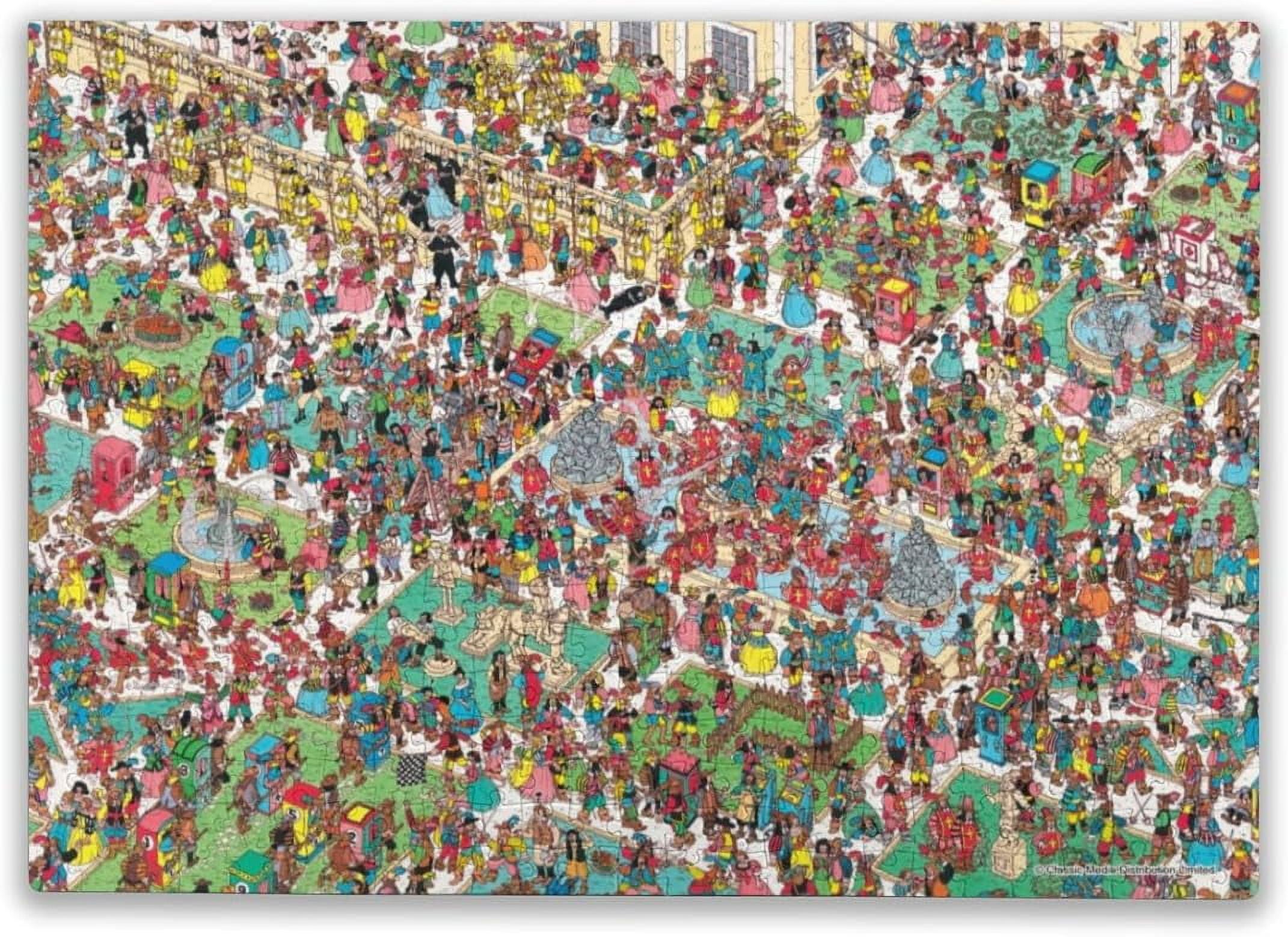 TUNIU Funny Puzzle，Jigsaw Puzzle Where's Waldo swashbuckling muskeeters ...