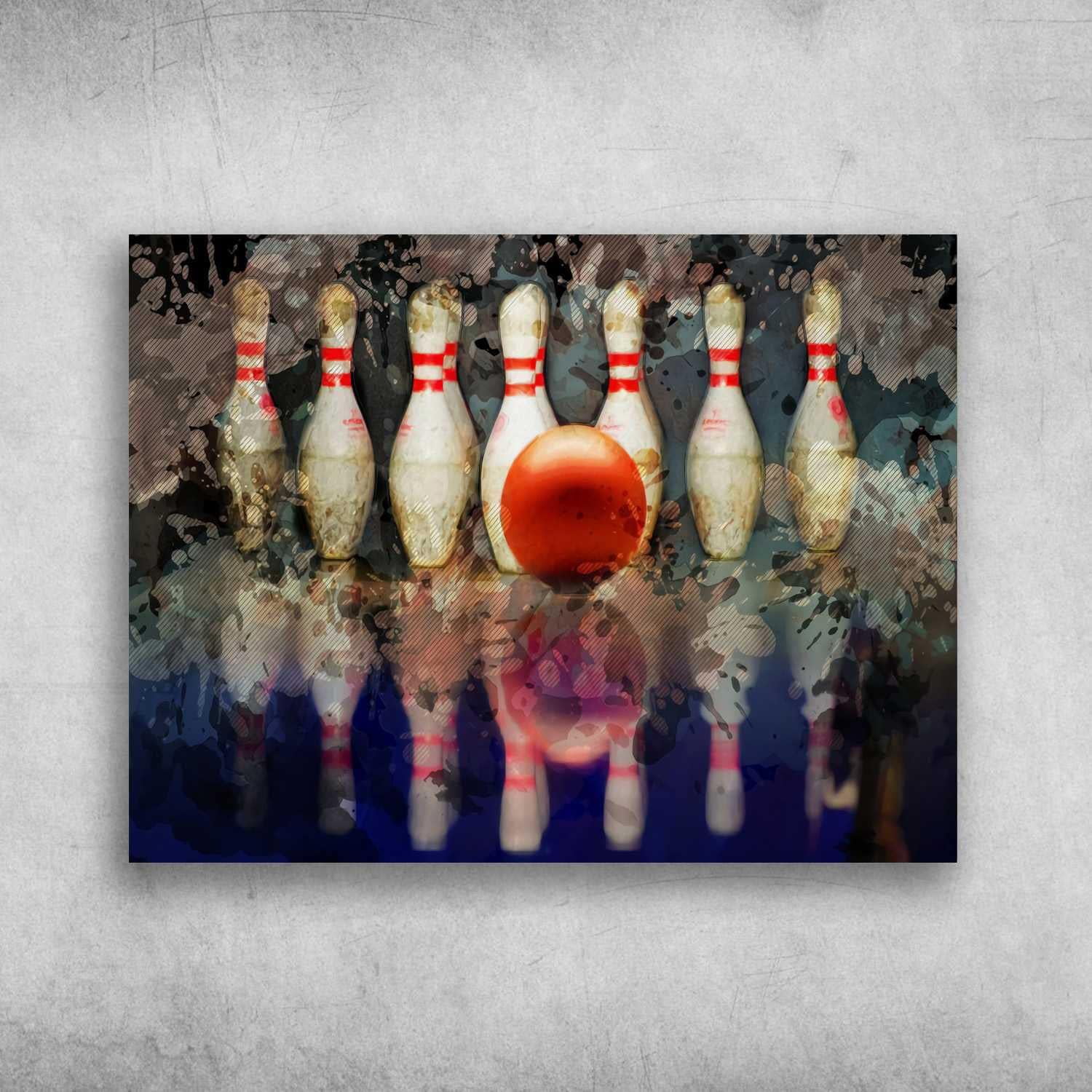 Jigsaw Puzzle Bowling Art，Bowling Lover Beautiful Wooden Puzzles ...