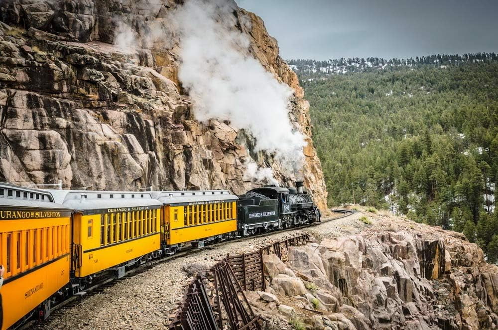 Jigsaw Puzzle Train Narrow Gauge Railroad Wooden Puzzles ，Puzzle for ...