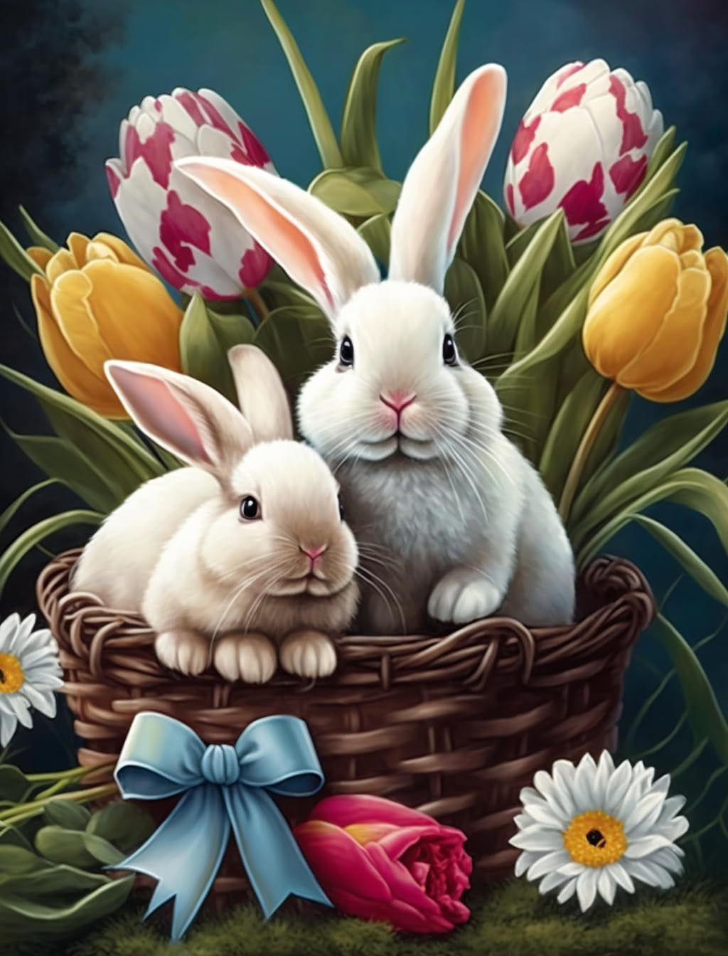 TUNIU Jigsaw Puzzles，Wooden Puzzles，Funny Puzzle Toys Flower Basket ...