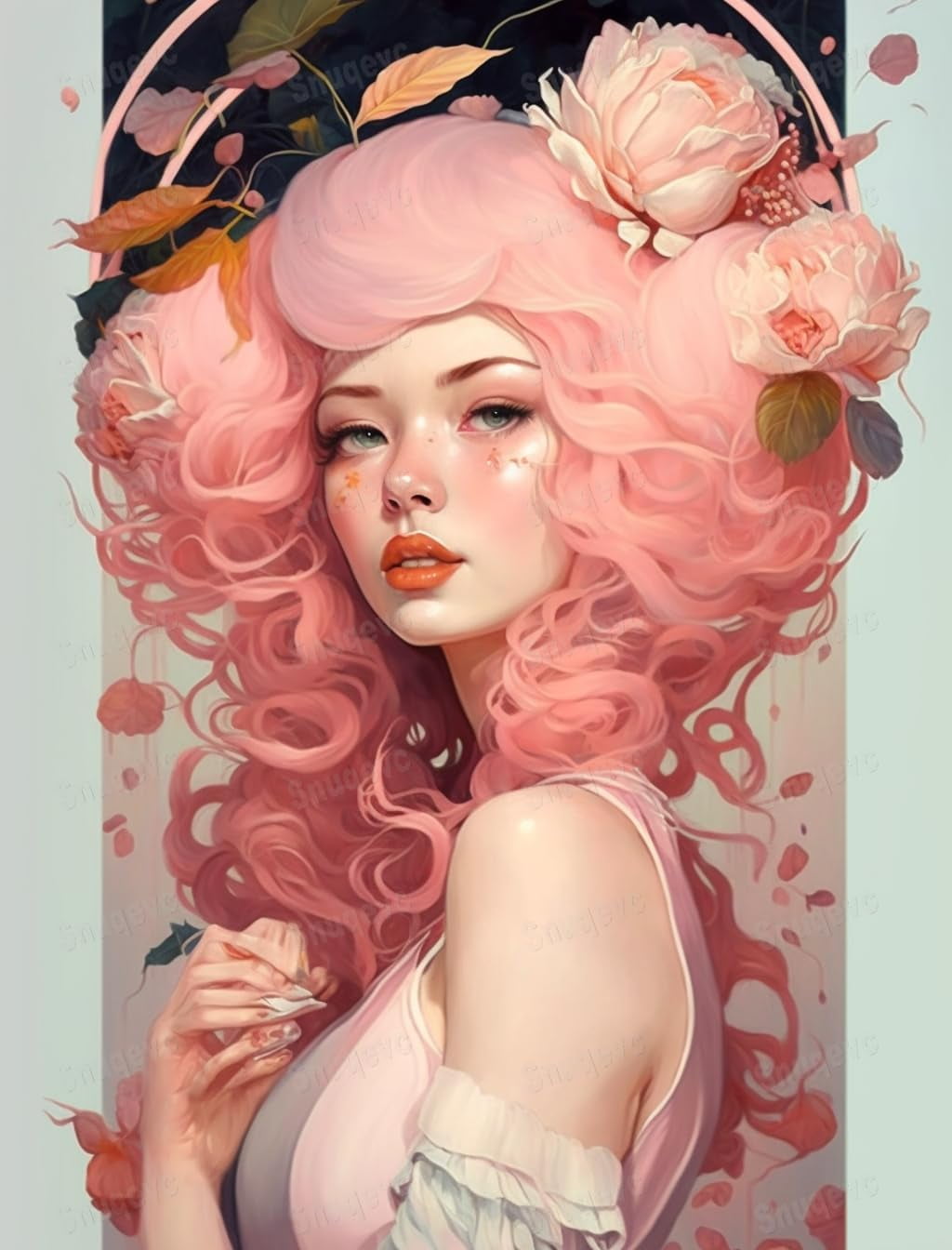 TUNIU Jigsaw Puzzles，Wooden Puzzles，Newness Funny Puzzle Toys Pink ...