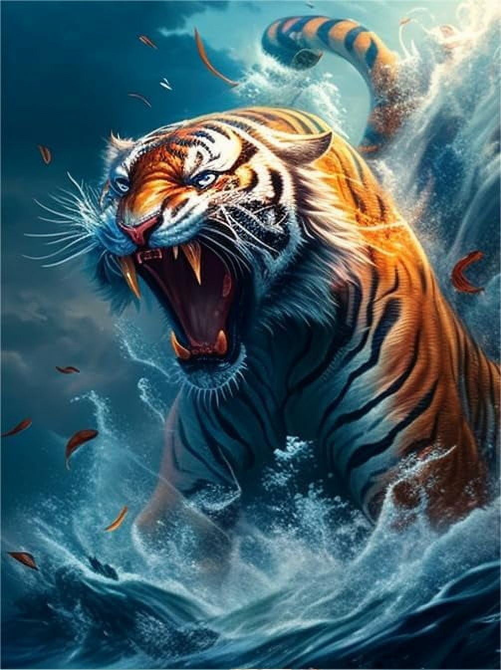 TUNIU Jigsaw Puzzles，Wooden Puzzles，Newness Funny Puzzle Toys Roaring ...