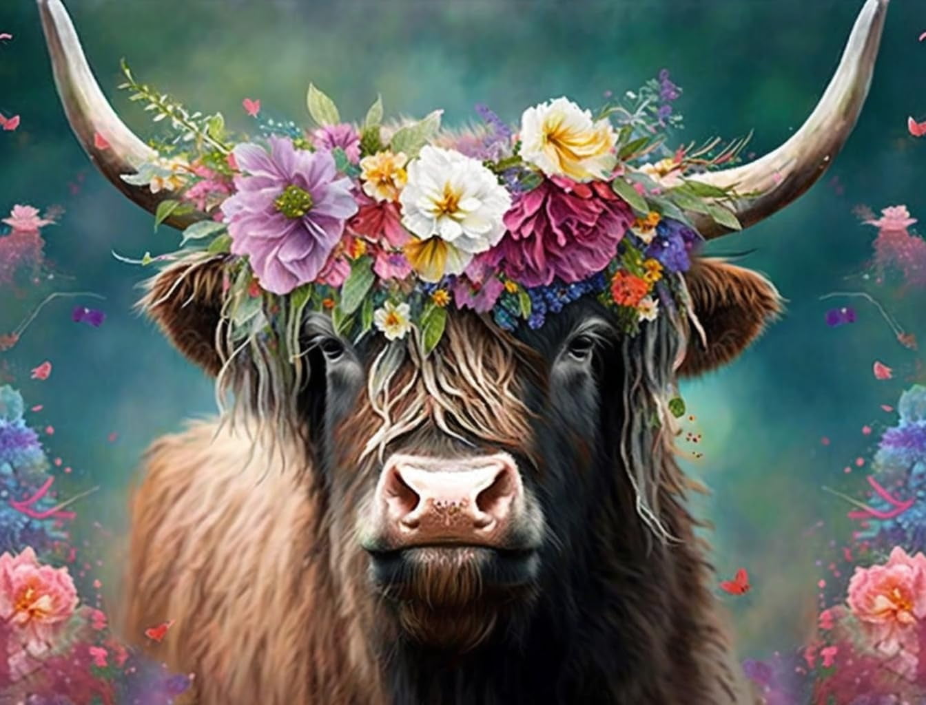 TUNIU Jigsaw Puzzles，Wooden Puzzles，Newness Funny Puzzle Toys Wreath ...