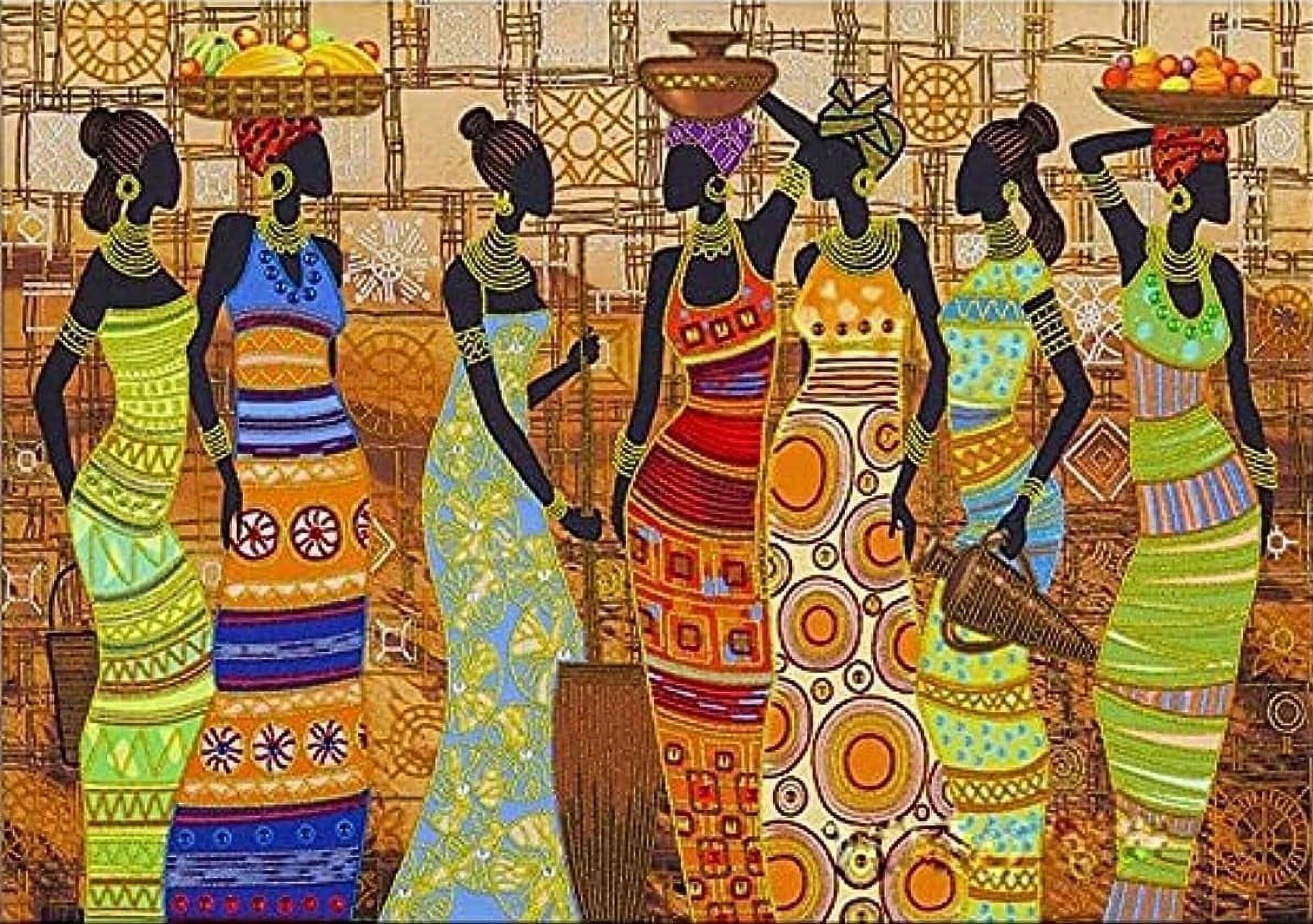 TUNIU Puzzles - Jigsaw Puzzle Wooden Adults Puzzles,American African ...