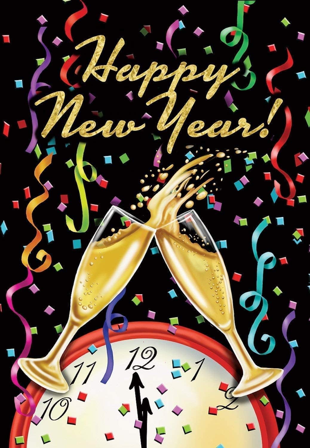 TUNIU Wooden Puzzle Jigsaw Puzzle Adult Happy New Year Champagne ...