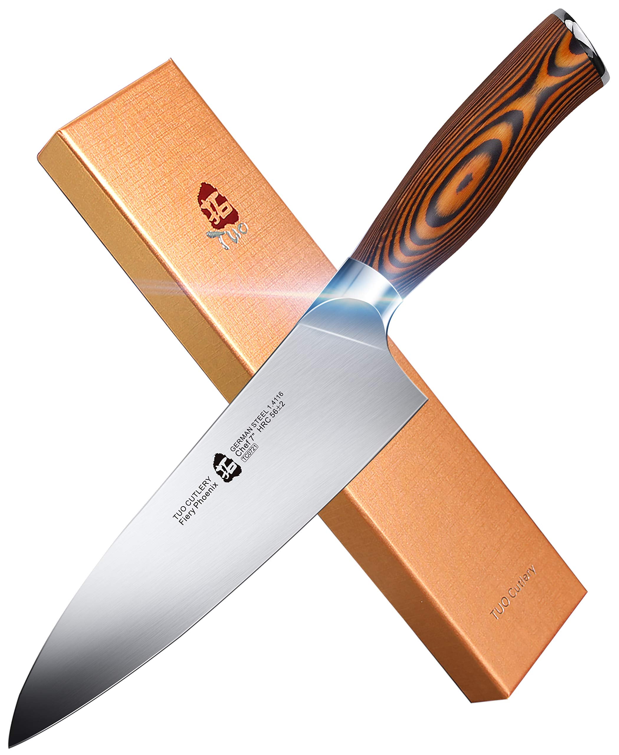 TUO Chef Knife- Kitchen Chef’s Knife - High Carbon German Stainless ...