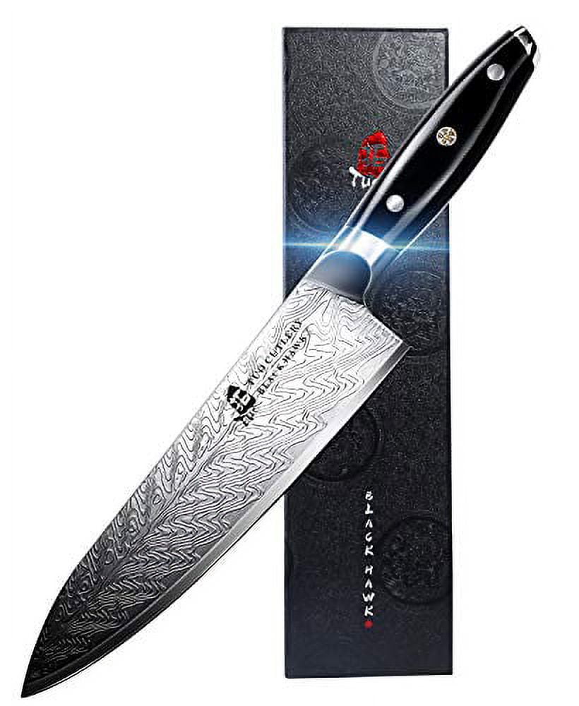 TUO Chef Knife - Kitchen Knives 8-inch High Carbon Stainless Steel ...
