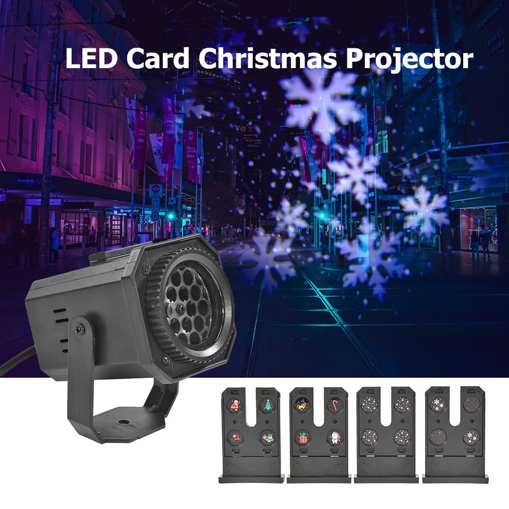 TUOBARR Christmas Decoration LED Christmas Projector Lights With Slides ...