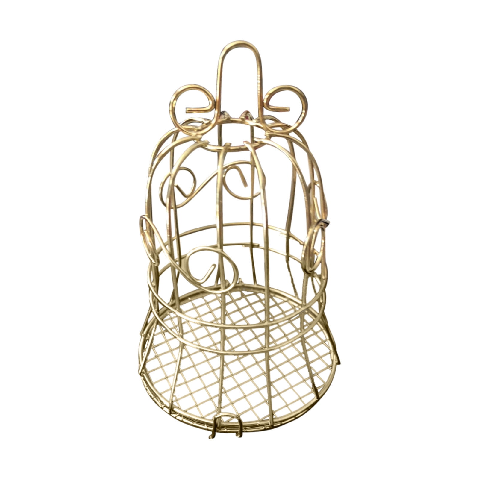 TUOBARR Gold Hoowed Out Iron Be Candy Box With Bird Cage Shape Candy ...