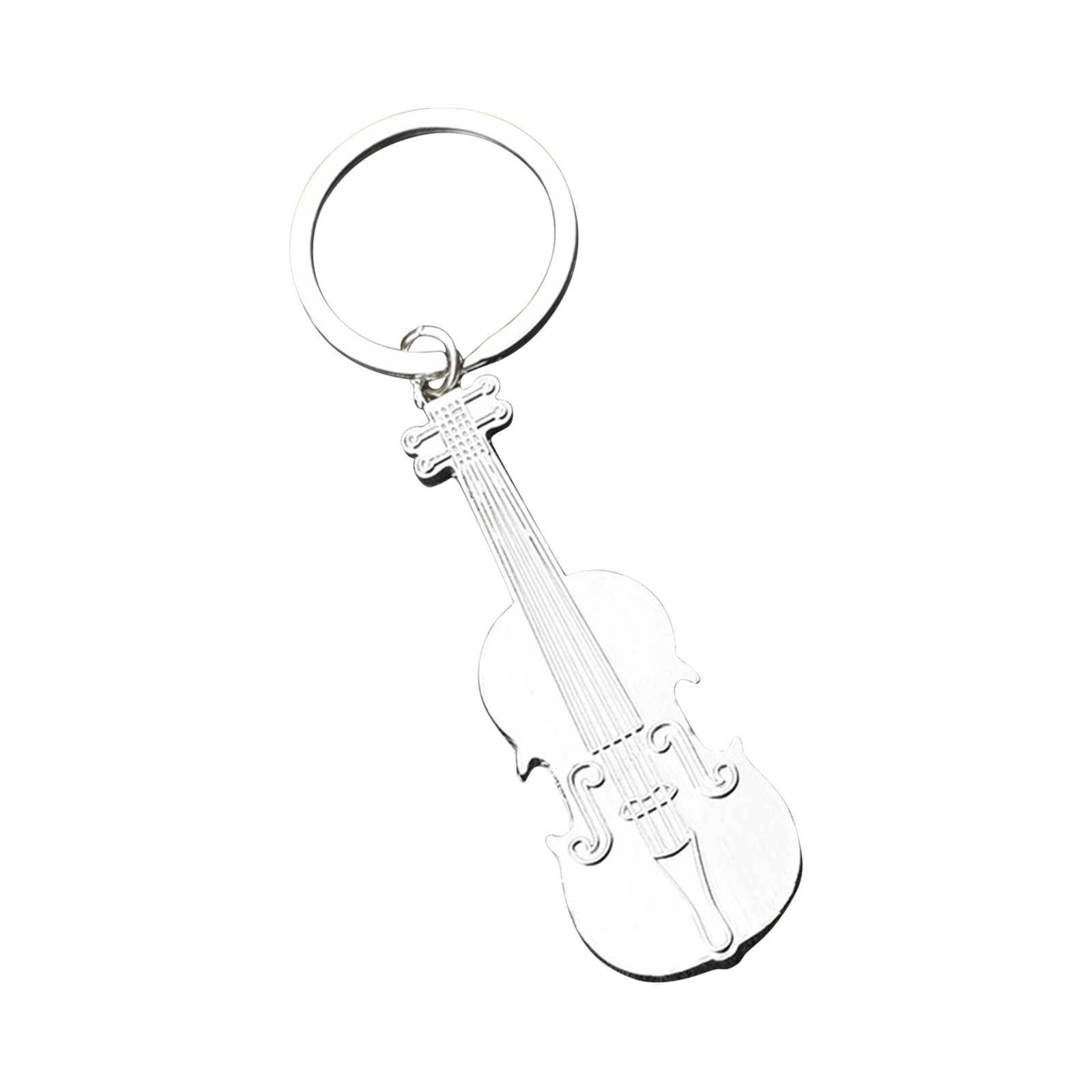 TUOBARR Metal Guitar Keychain Violin Advertising Gift ized Big Guitar ...