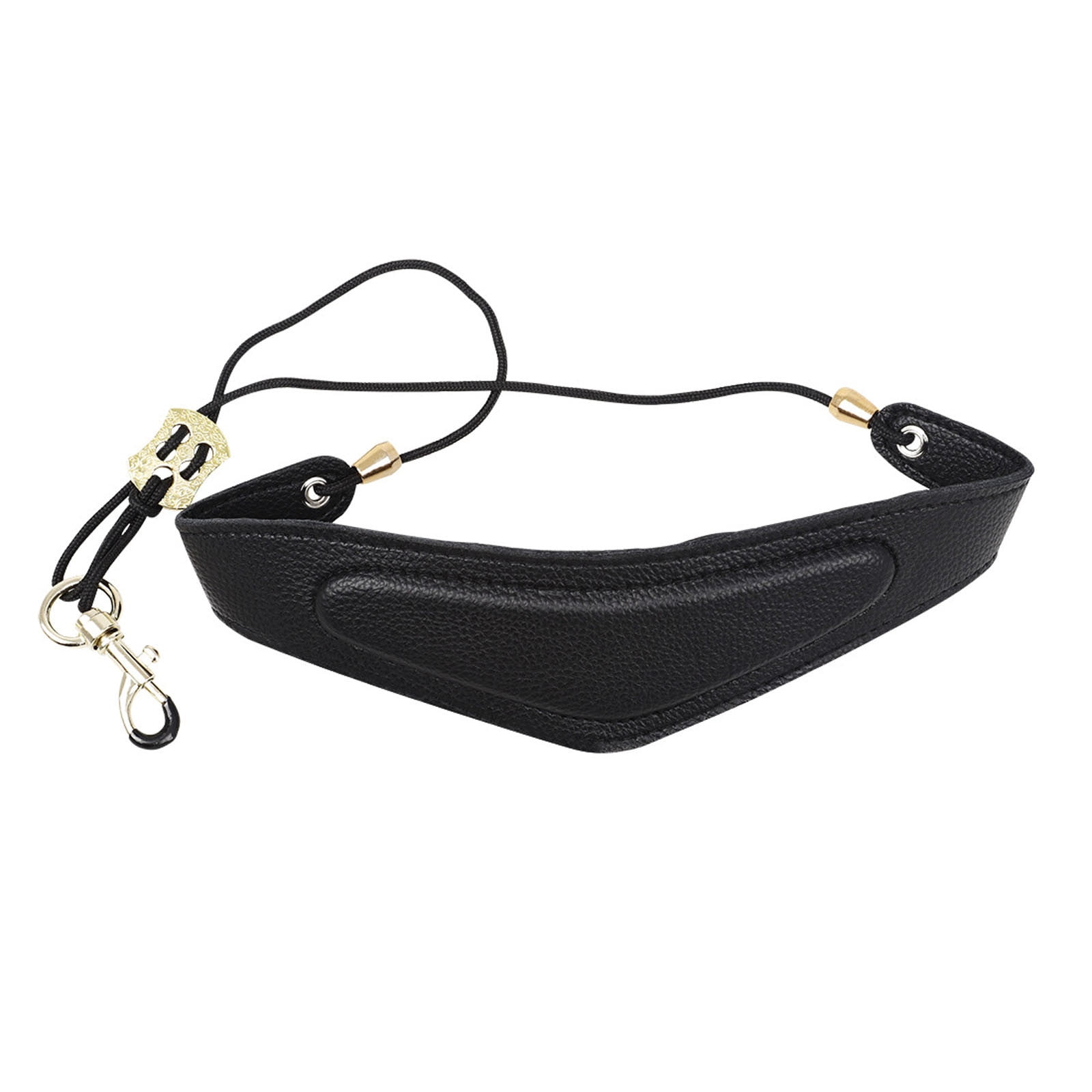 TUOBARR Saxophone Neck Strap Soft Padded Leather Strap For And ...