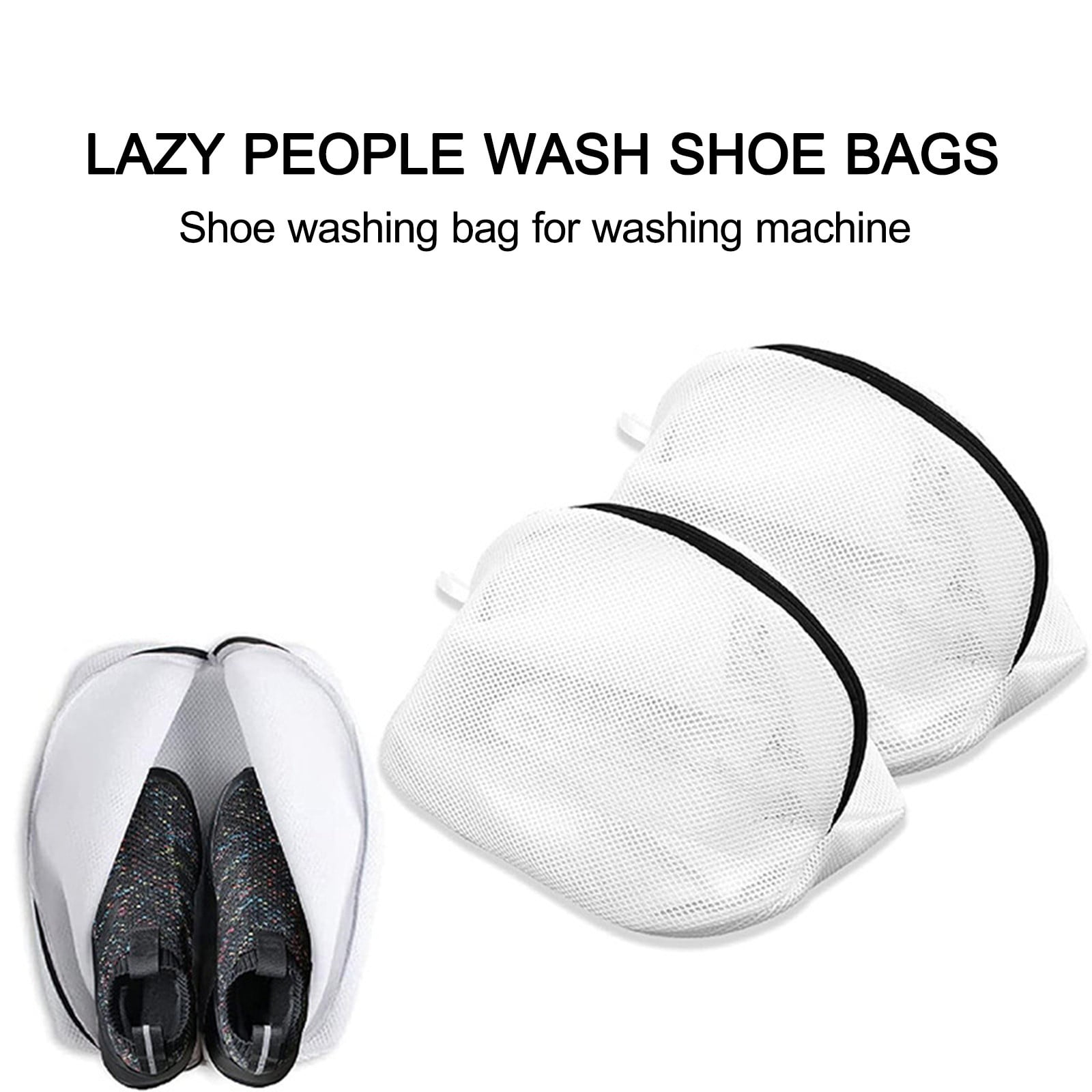 TUOBARR Washing Machine Special Shoe Washing Bag 2PCS Shoe Washing Fine ...