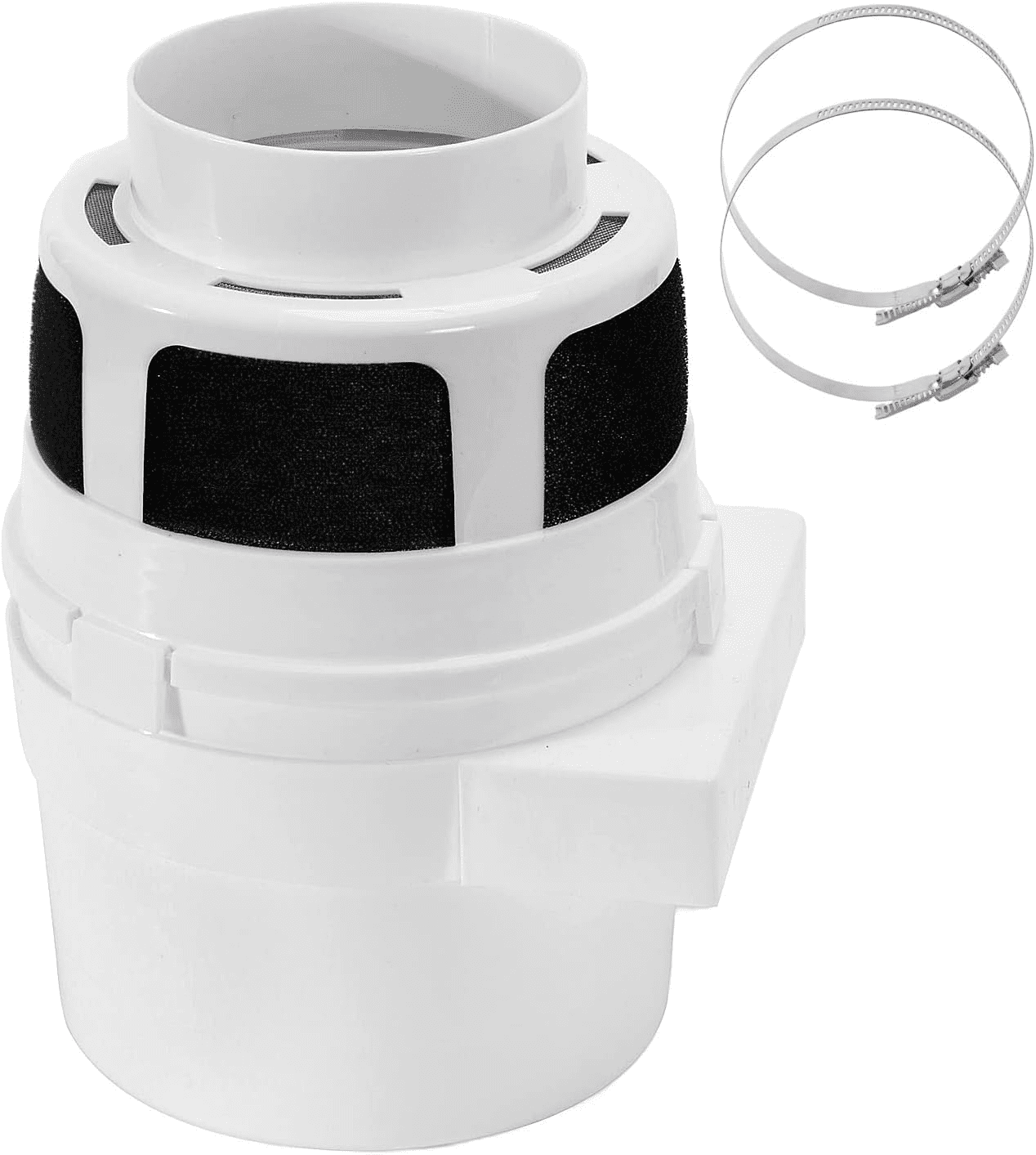 TUOOWO Indoor Dryer Vent Kit Lint Trap Bucket Dryer Vent for Apartment No Duct Included