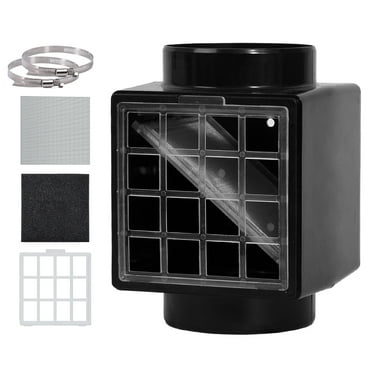 TUOOWO 3 in 1 Indoor Dryer Vent Kit - Dryer Vent Screen Filter Bucket ...