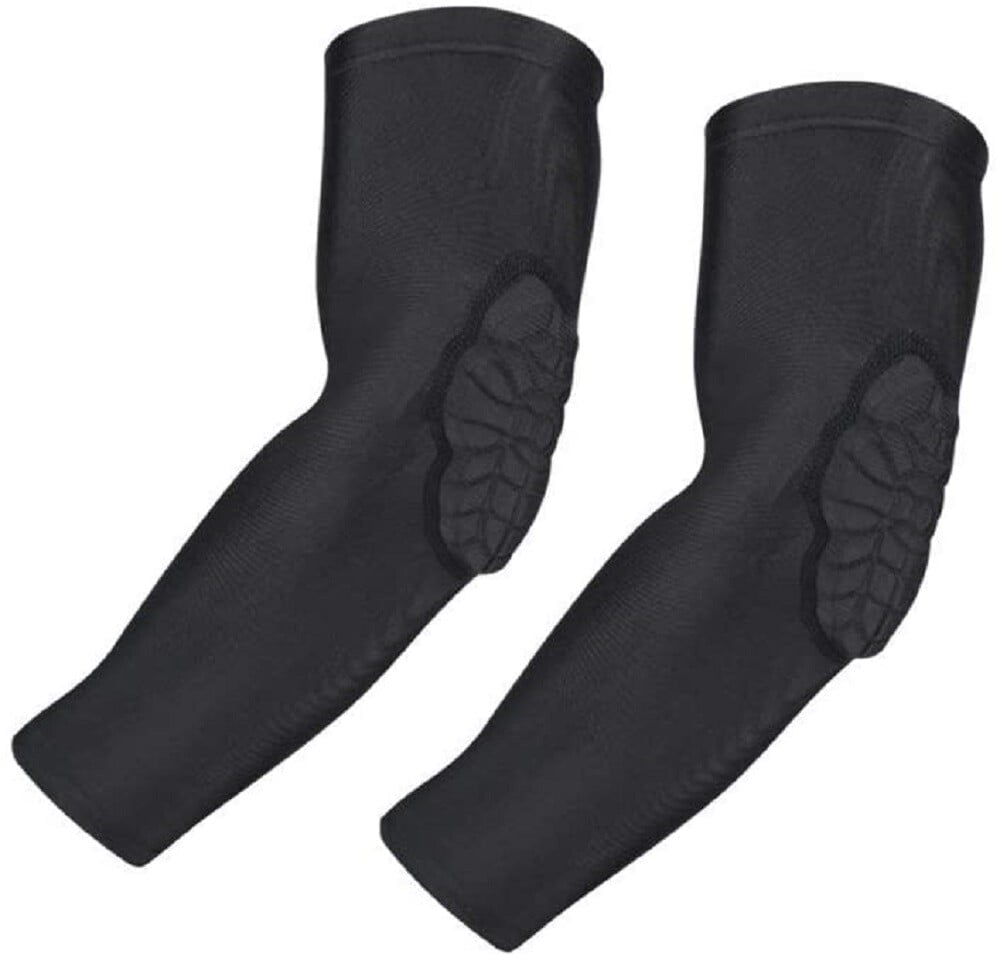 2 Pack Elbow Pads,Football Arm Shooter Sleeves,Collision Avoidance ...