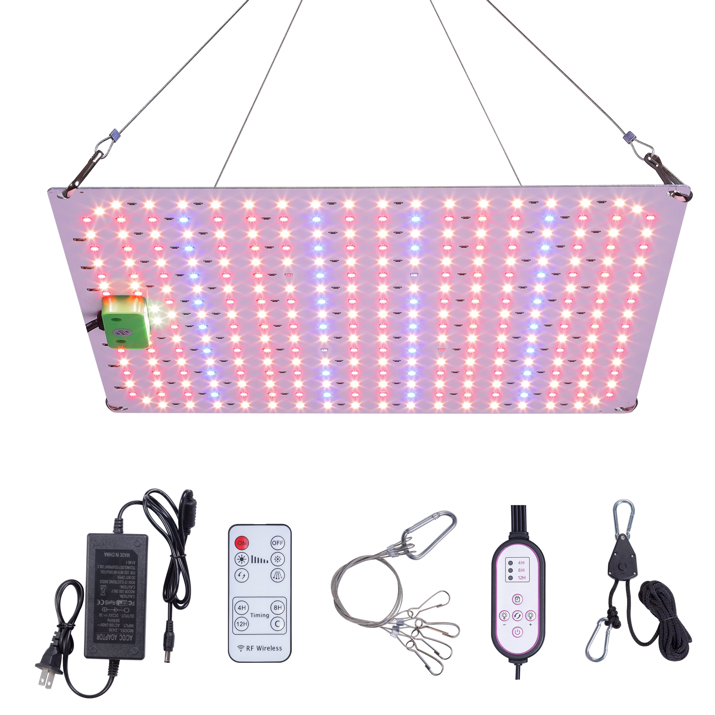TUOY 650W LED Grow Lights - Full & Red Blue Spectrum - Indoor Plants ...