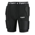 TUOYR Menâ€™s Padded Compression Football Girdle Shorts, Moisture ...