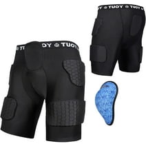 PowerTek WOMEN Ice Hockey Compression Shorts - Pelvic Protector, Tabs ...