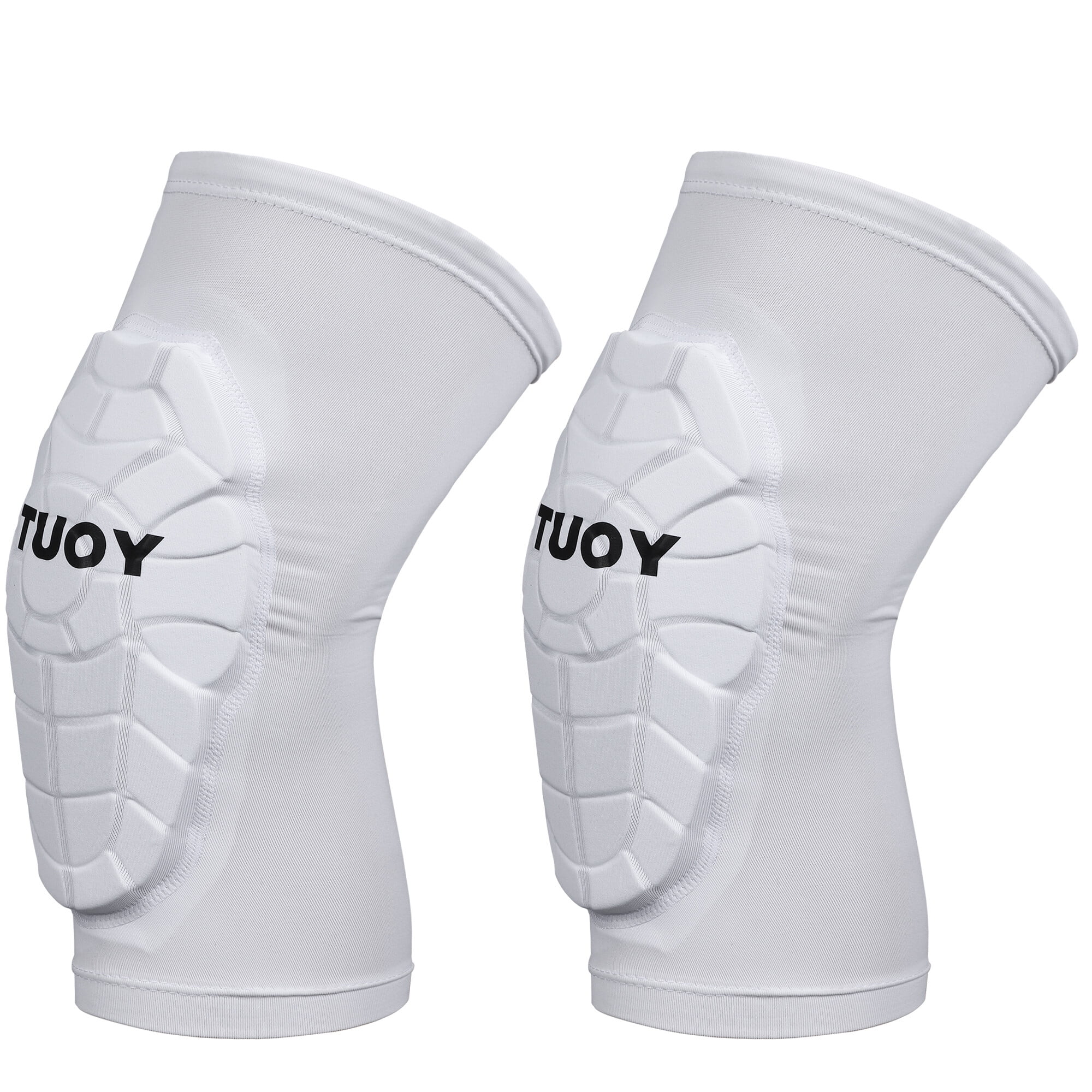 TUOYR Compression Padded knee Sleeve Knee Protection Anti-Slip Leg ...