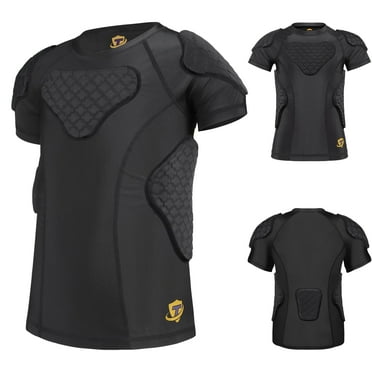 CHAMPRO Bull Rush Football Sleeveless Padded Compression Shirt ...