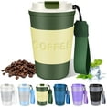 TUPAIPAI 12 oz Tumbler with Lid and Handle, Vacuum Insulated Travel Mug ...