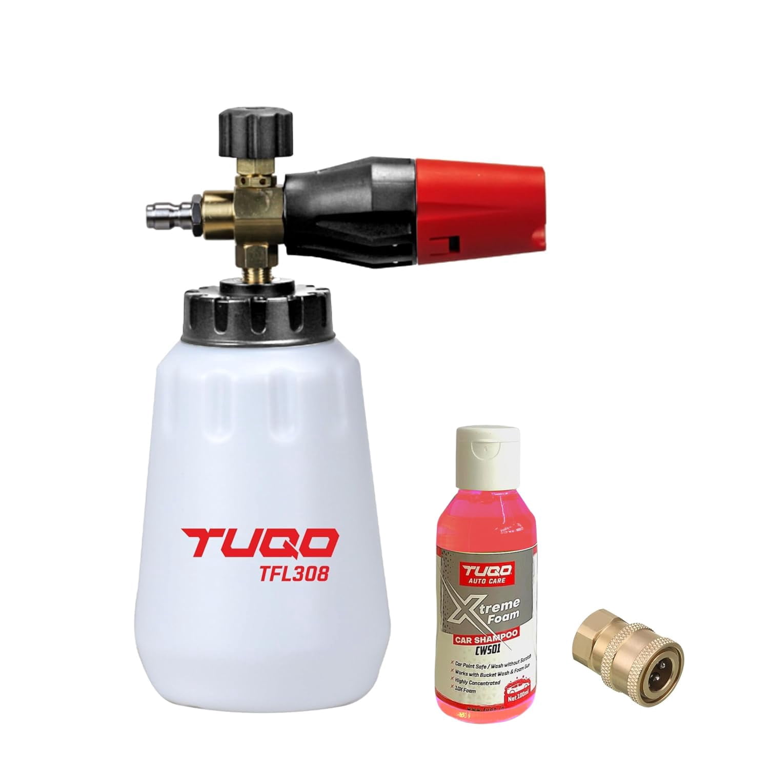 TUQO TFL308 Heavy Duty Adjustable Foam LanceCanon 1 Liter Bottle ...