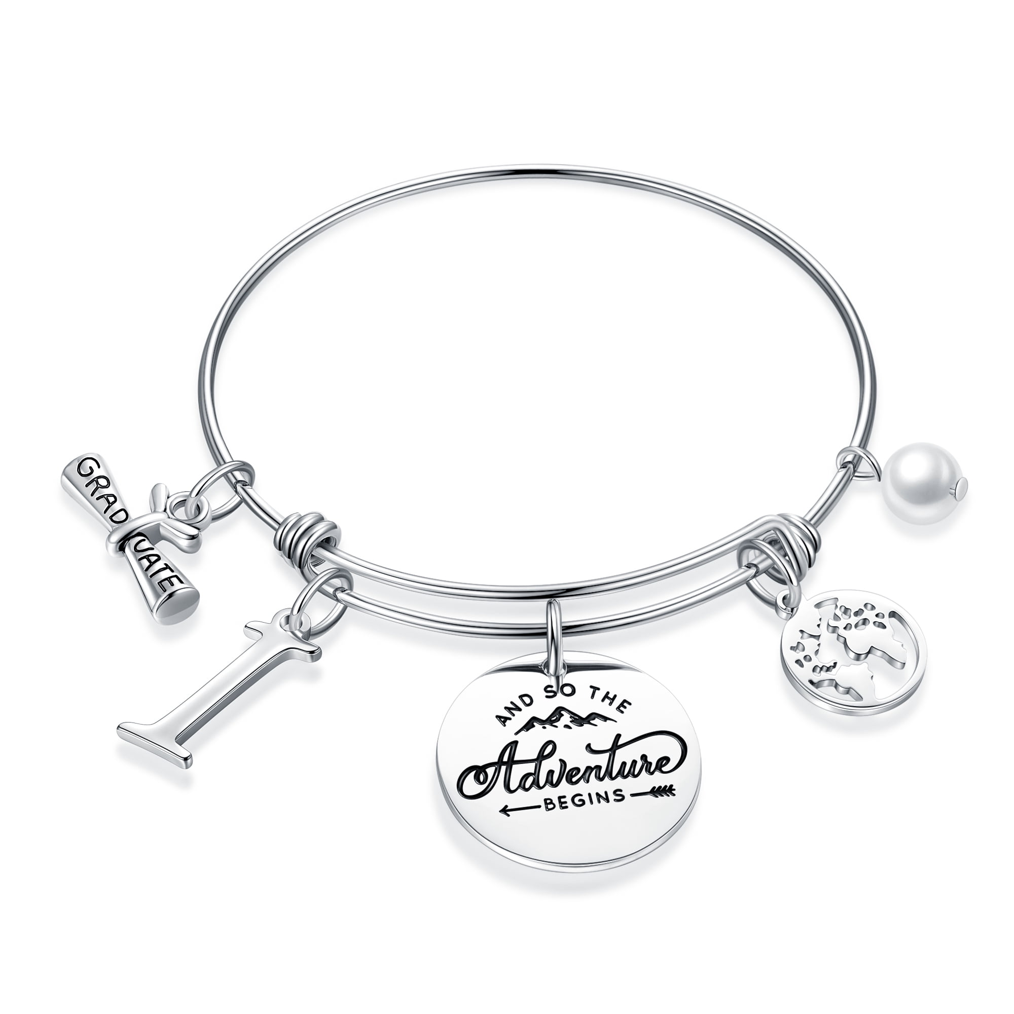TURANDOSS Graduation Gifts for Her 2024, Quote And So The Adventure ...