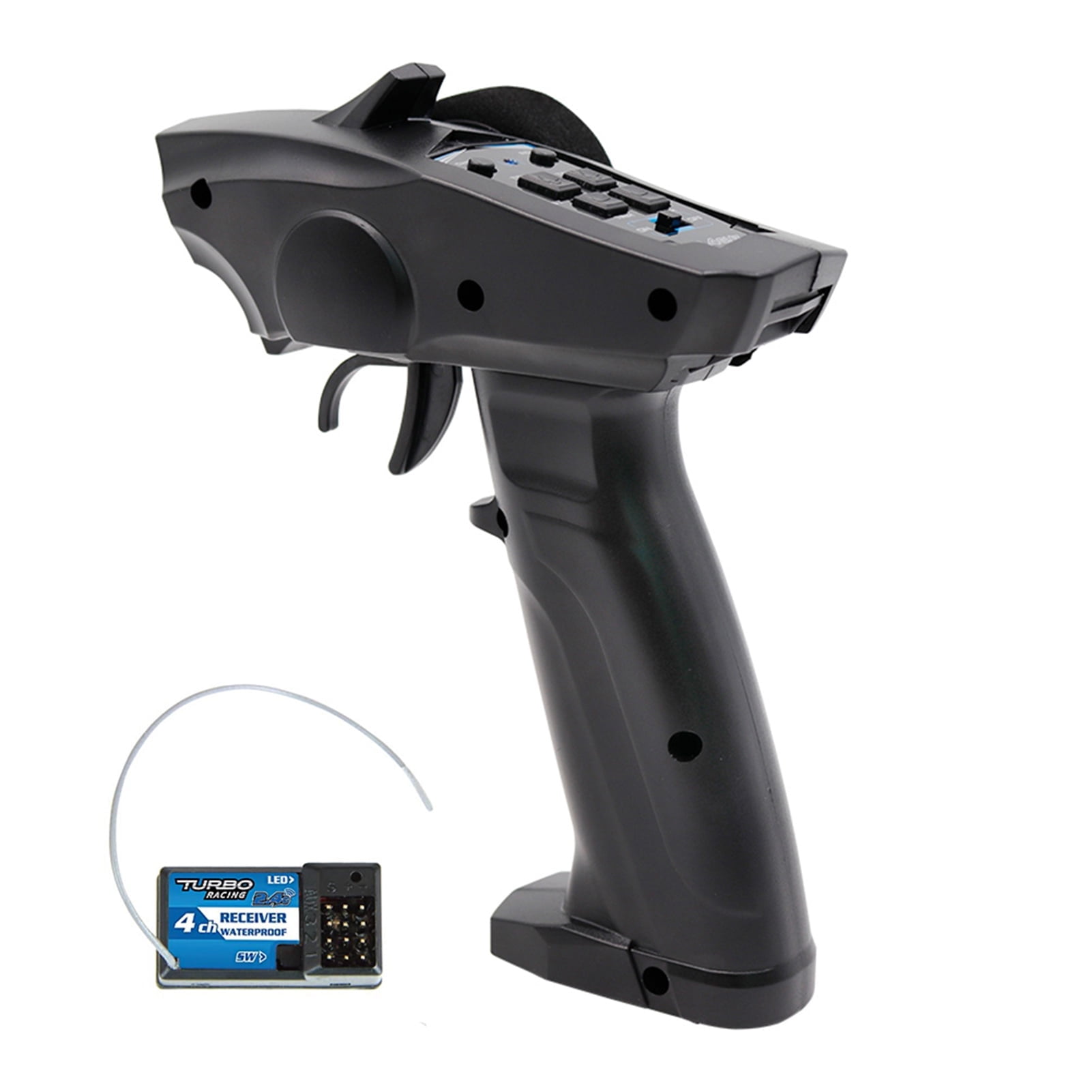 TURBO RACING 2.4GHZ 3 Channels Radio Remote Controller ,RC Radio ...