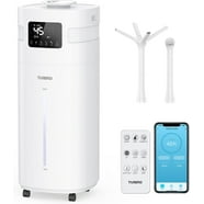 AIRCARE D46 720 Evaporative Humidifier Tower, Titanium/Black, Filters ...