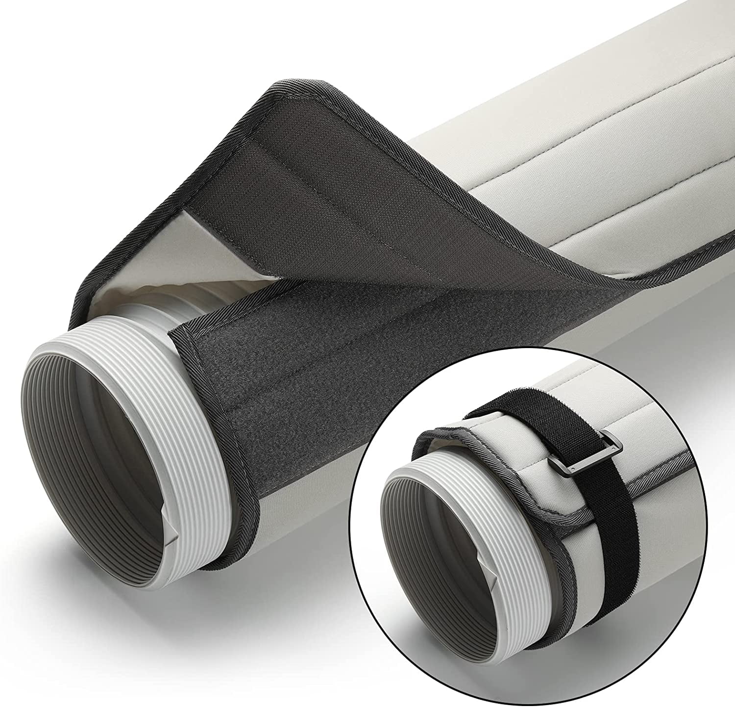 TURBRO Portable AC Insulation Sleeve, 5" & 5.9" Diameter Exhaust Hose ...