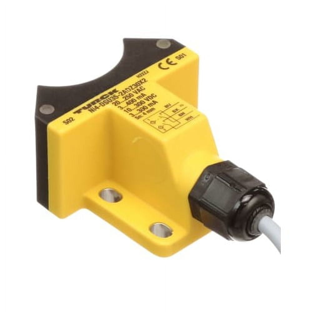 TURCK 4290000, ProXimity Sensor; 4mm Sensing; Dual Sensor for Rotary ...