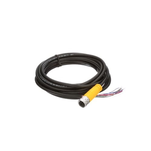 TURCK BKM 14-836-5, Cordset, M16 Female Straight 14 pos to wire leads ...