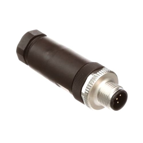 TURCK BSWS 8151-0, Connector M12 Male Staight 5 Pin 4-8mm Black U6610 ...