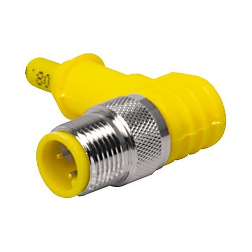 TURCK RK 4.4T-5-WS 4.4T, Cordset; M12 Female Straight to M12 Male R/A ...
