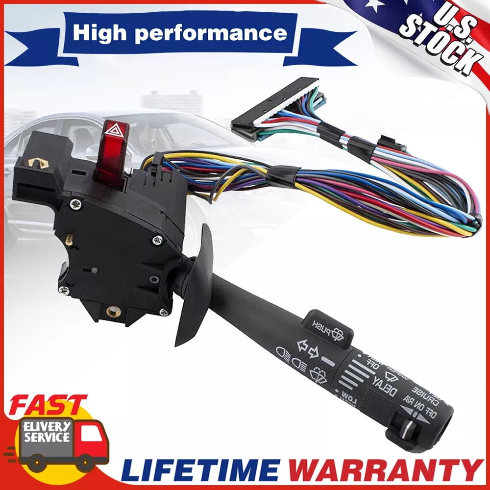 TURN SIGNAL WIPER COMBINATION MULTIFUNCTION SWITCH 26100985 FITS CHEVY ...