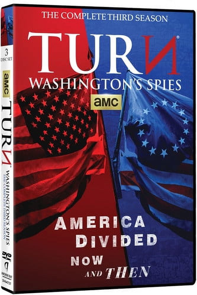 TURN: Washington's Spies - Complete Third Season Box Set Series (DVD ...