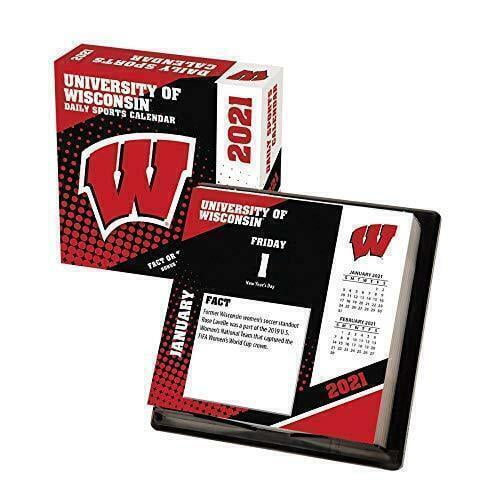 TURNER Sports Wisconsin Badgers 2021 Box Calendar (21998051386 ...
