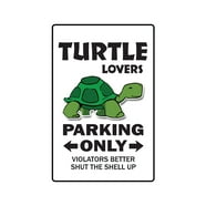Warning Beware of Attack Turtle Sign - Walmart.com