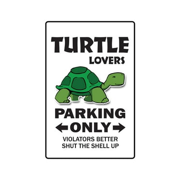 Warning Beware of Attack Turtle Sign - Walmart.com