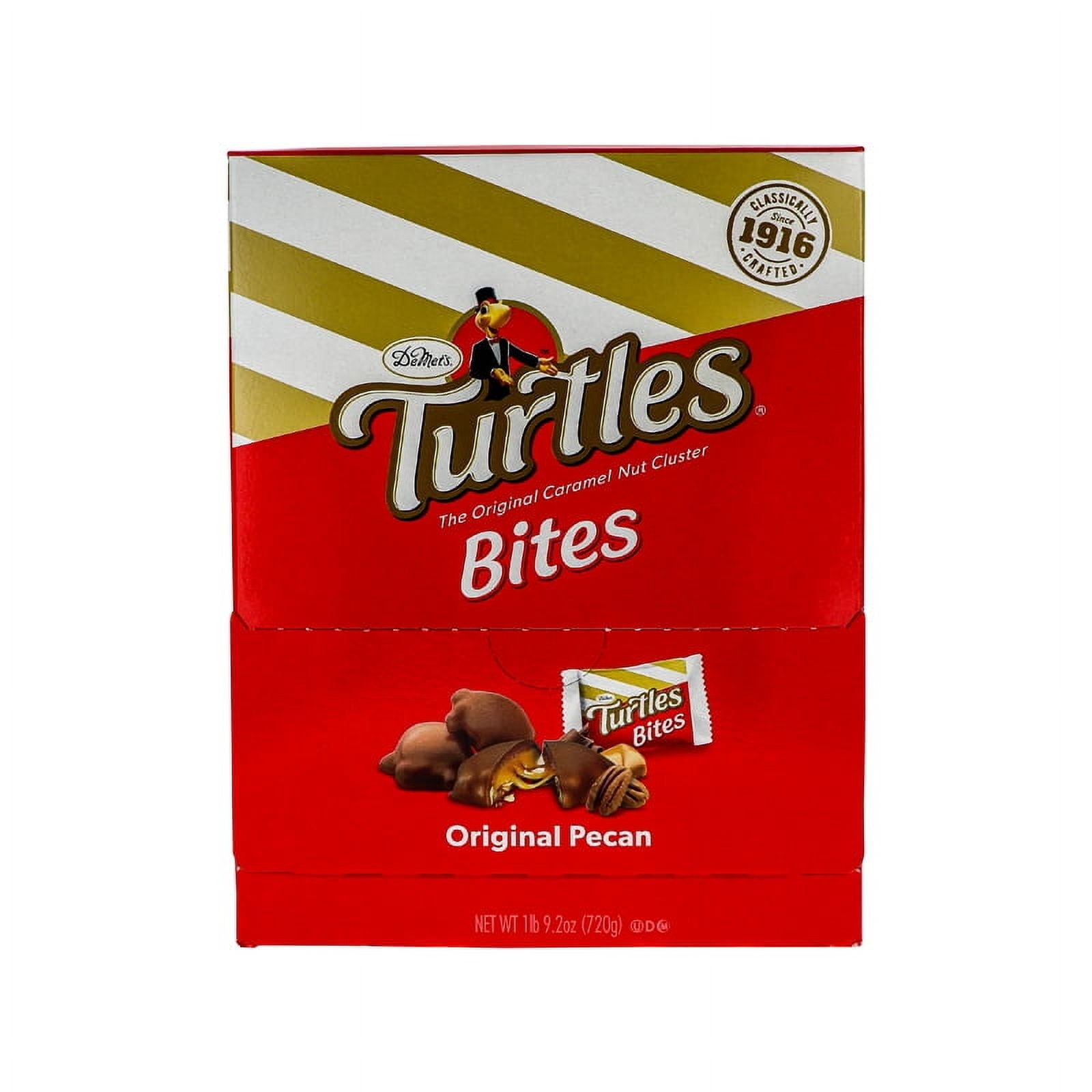 Turtles Original Mini Pecan Chocolate Candy Clusters, Bite Size Bars 0. ...