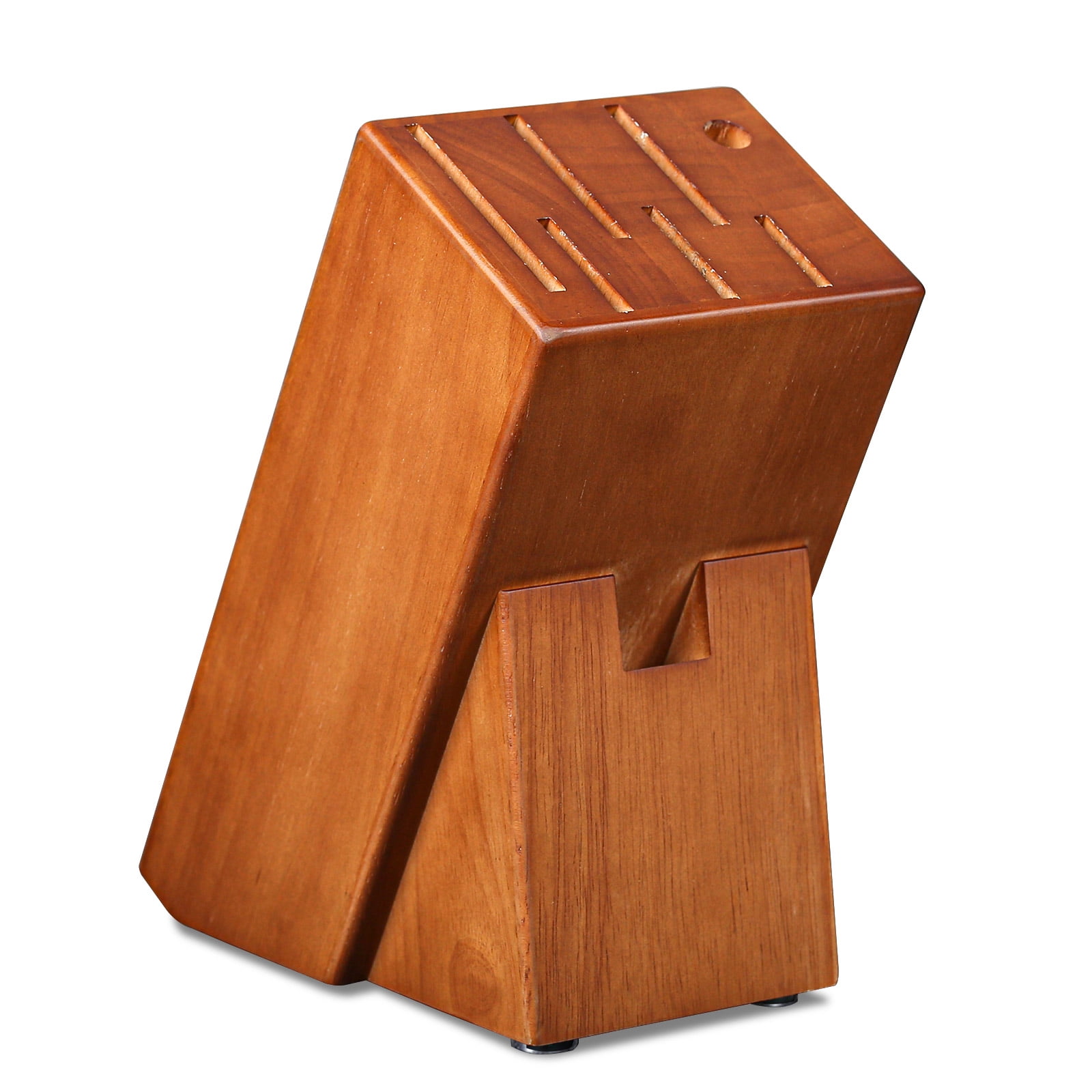 TURWHO Acacia Wood knife block set Holder Knife Storage For Kitchen ...