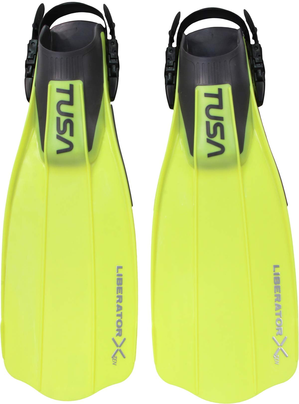 Open Box Tusa Liberator X-Ten Fins - Flash Yellow - Small - Walmart.com