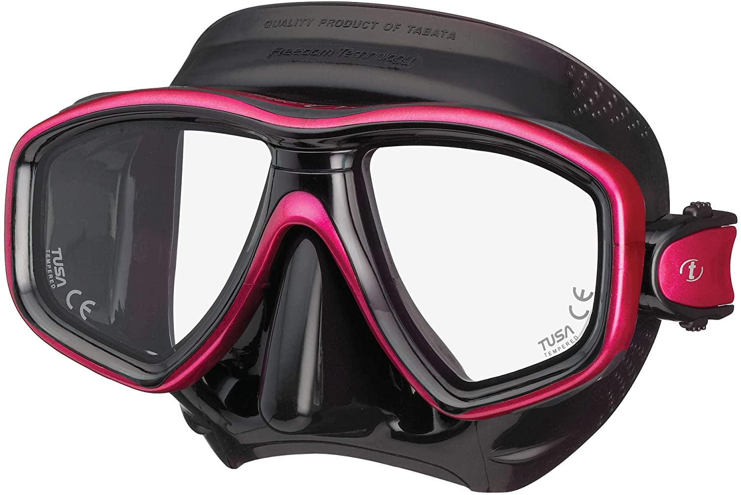 Tusa Freedom Ceos Mask Scuba Diving FreeDiving Snorkeling - Walmart.com