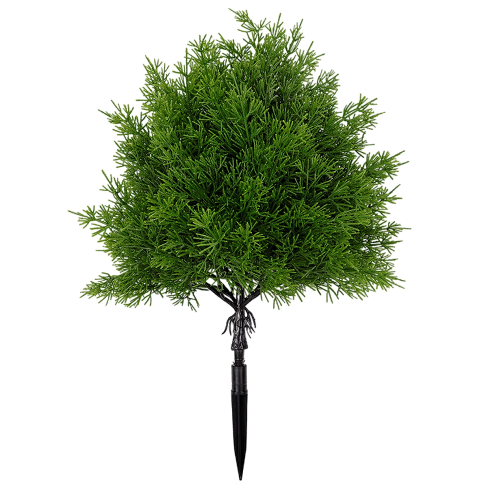 TUSANG Artificial Cypress Topiary Ball Tree with Ground Spike, 17.7 ...