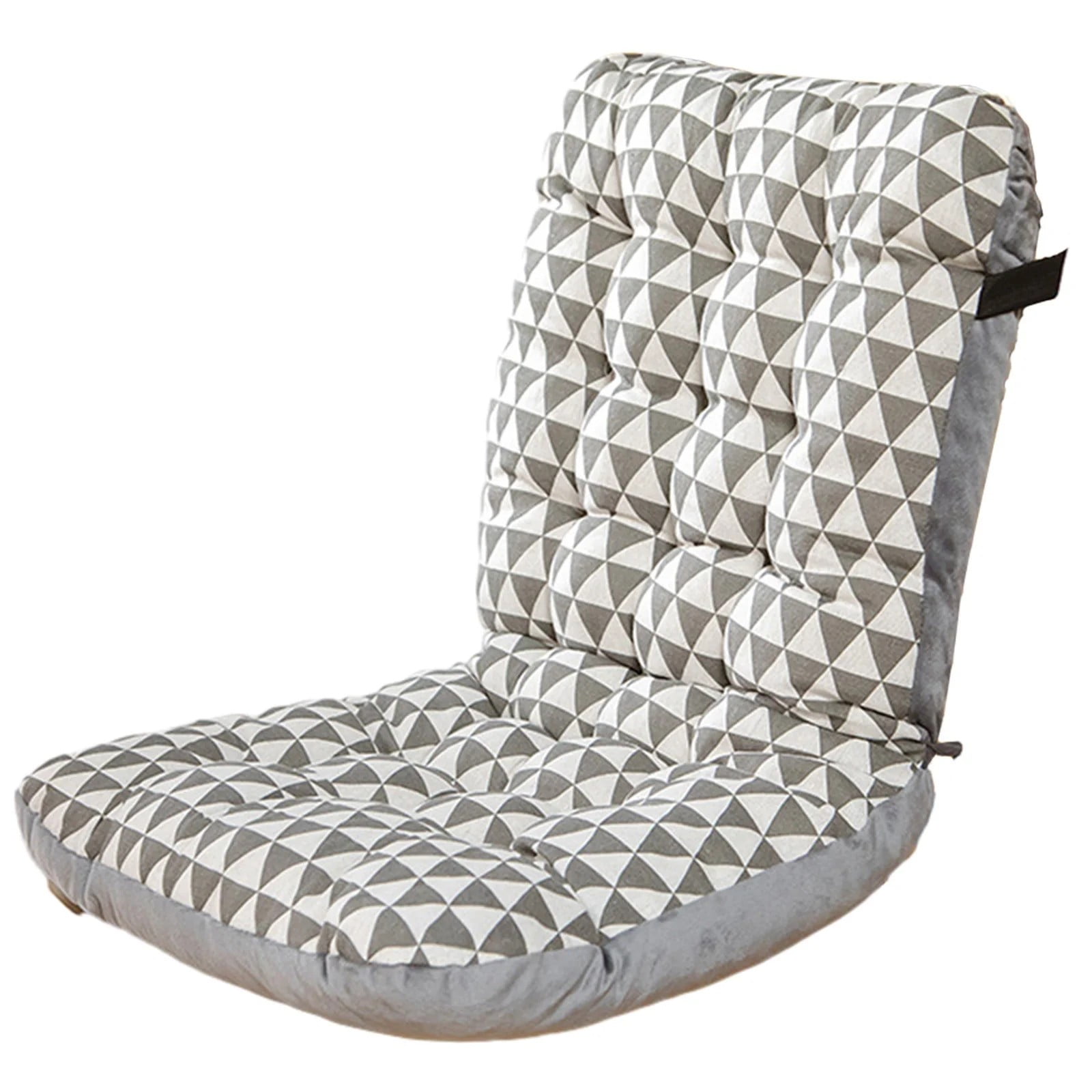TUSANG Outdoor High Back Chair Cushion Water Tufted Rocking Chair ...