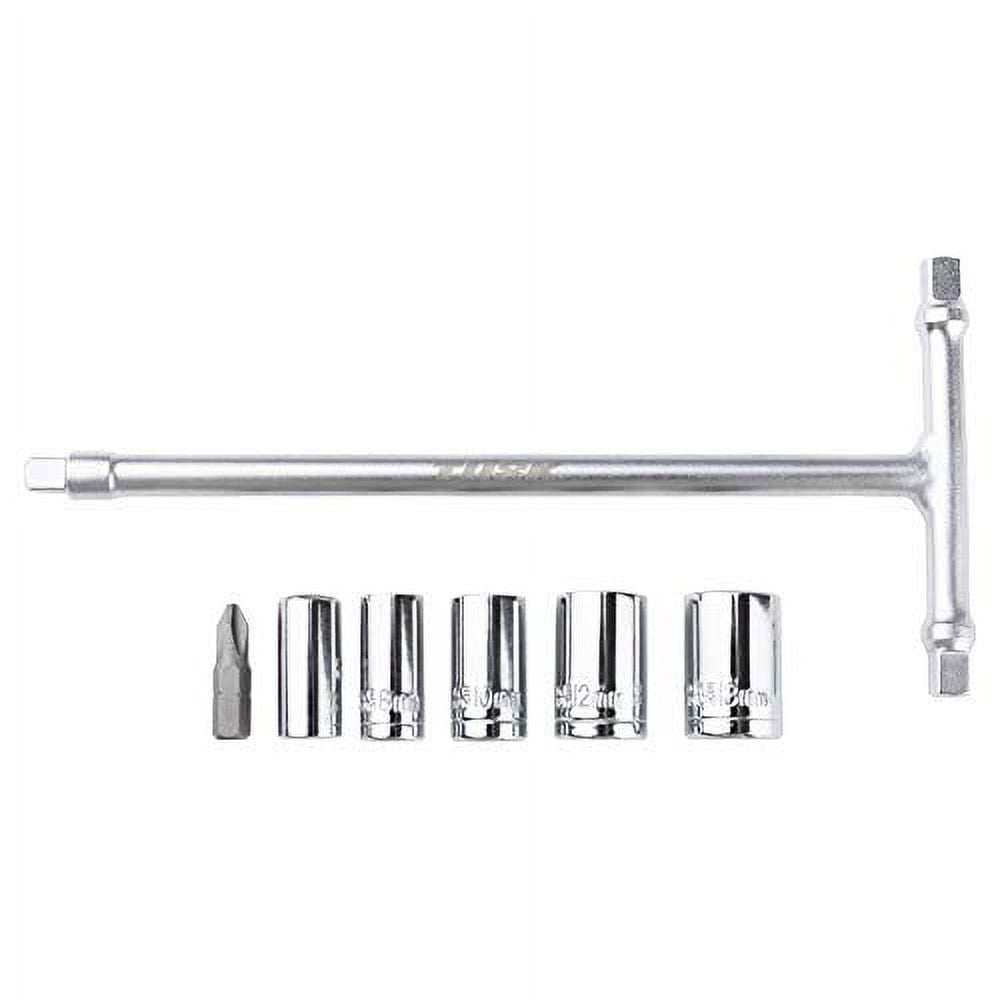 TUSK 3-Way Mini T-Handle Wrench Tool Kit 1/4" Drive - Walmart.com