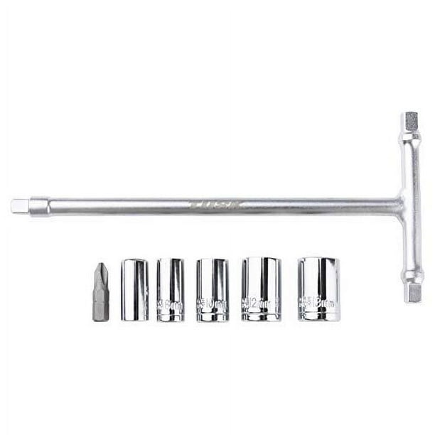 TUSK 3-Way Mini T-Handle Wrench Tool Kit 1/4" Drive - Walmart Business ...